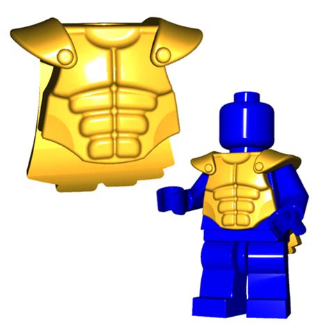 Minifigure Armor Muscled Cuirass