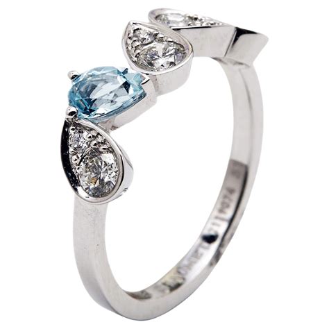 Chaumet Josephine Aigrette Ring 18k White Gold And Pave Diamonds For Sale At 1stdibs