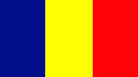 Romania Flag Colors 2d Animated Transit Stock Video Pond5