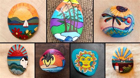 7 Ideas Fáciles De Arte En Piedra Para Niños Guijarro De Bricolaje