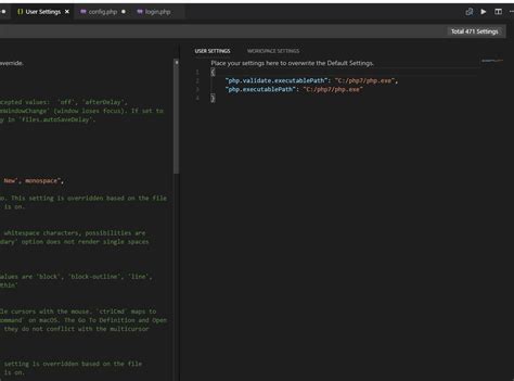 Visual Studio Code Vscode Cannot Find Php Executable Stack Overflow