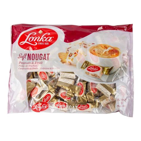 Lonka Soft Nougat Peanuts Fruit Irresistibly Delicious Treat