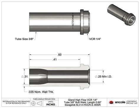 Vcr Gland Fitting At Patricia Henderson Blog