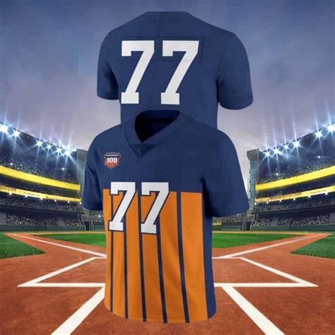 Illinois Throwback 100 Years Football Jersey Nouvette