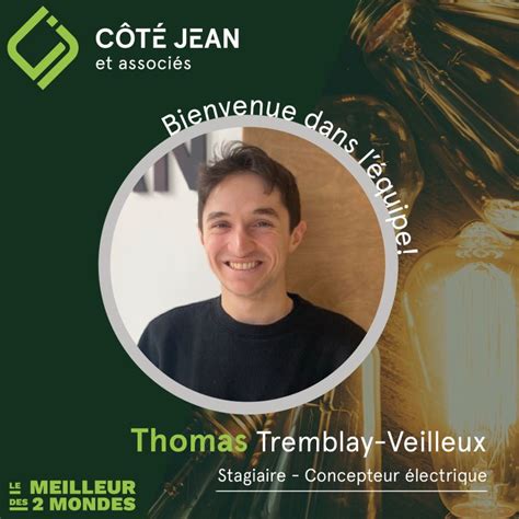 🙌 Souhaitons La Bienvenue à Thomas Tremblay Veilleux Qui Sest Joint à Notre équipe En Mécanique