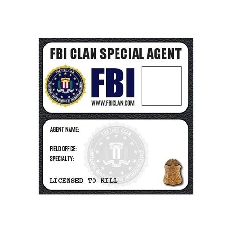 Free Printable Fbi Badge Template Printable Sight Words List