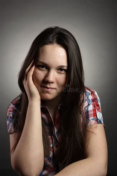 Portrait Of Real Girls Stock Image Image Of Positive 19005565