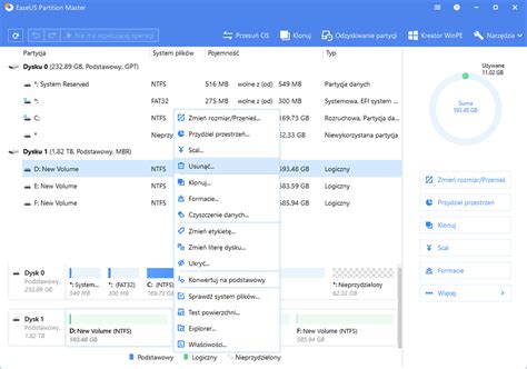 Jak usunąć partycję systemową EFI w Windows 10 8 1 8 7 XP Vista EaseUS