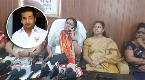 Nationalist Congress Women Vidya Chavan Attacked On Nitesh Rane Navi