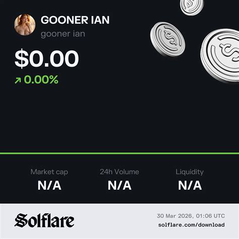 Gooner Ian Price Today Gooner Ian Live Chart Market Cap And News