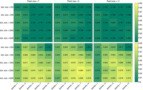 Heatmaps Of Carotid Artery Lumen Segmentation Results For Parameter