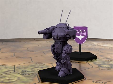 Urbanmech Multiple Variants By Ronin Inc American Mecha Compatible With Bt And Other