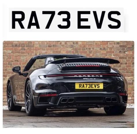 Ra73 Evs Current Number Plate For Sale Buy Now Plates Vip
