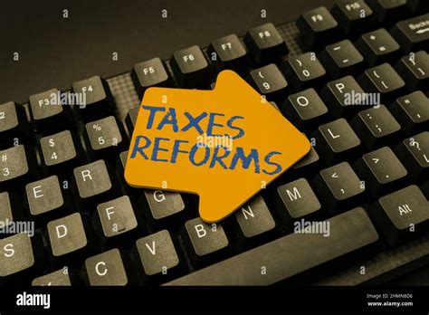 Text Showing Inspiration Taxes Reforms Business Overview Managing Collected Taxes In A More