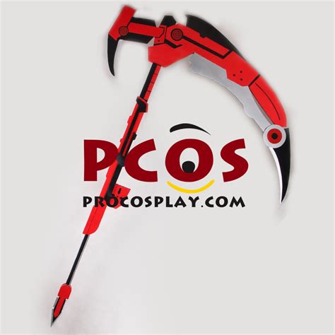 Updated Rwby Red Trailer Ruby Weapon Crescent Rose Cosplay Mp003299