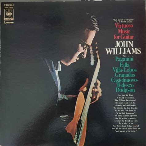 John Williams The Virtuoso Guitar Vinyl Records Lp Cd On Cdandlp