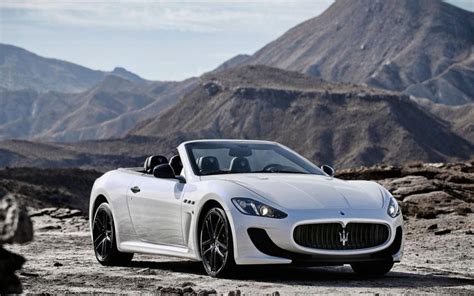 White Maserati Convertible White Maserati Convertible