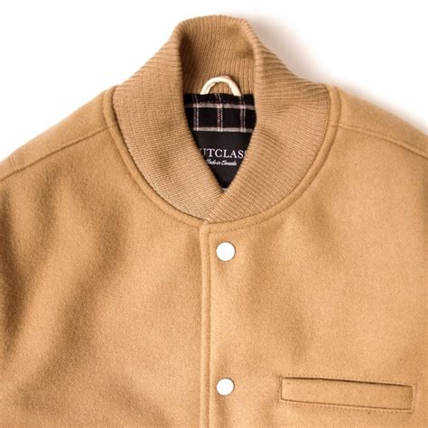 Outclass 30th Anniversary Stadium Jacket Camel Garmentory