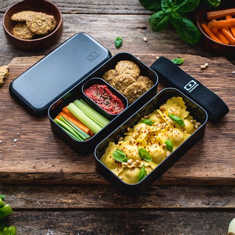 Monbento Original 1 L Black Onyx Lunchbox Bento