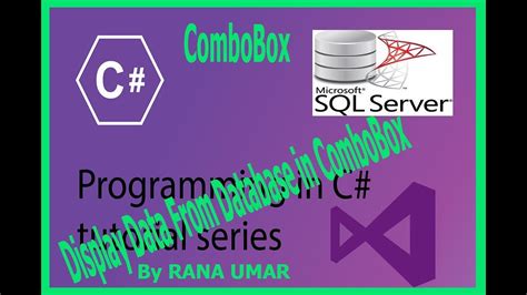 How To Display Data From Database In Combobox Using C In Urdu Youtube