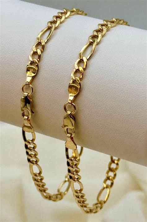 18k And 14k Gold Bracelets Handcrafted Quality Finegold750