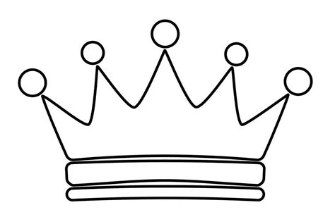 Simple Crown Icon Vector Illustration 24659066 Vector Art At Vecteezy