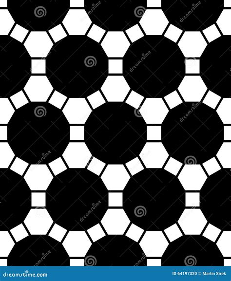 Vector Modern Seamless Geometry Pattern Grid Black And White Abstract