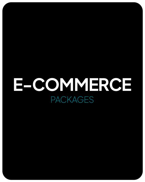 E Commerce Packages Lucki Media