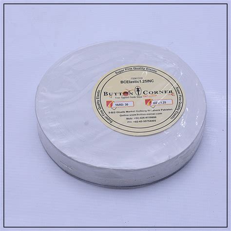 Elastic Roll Button Corner