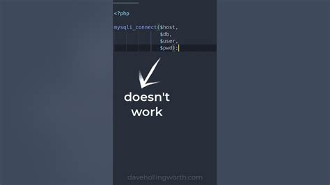 Php In 60 Seconds Named Arguments Php Shorts Technology Youtube