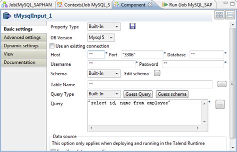 Use Talend To Sync Data From Mysql To Hana Part I Sap Community