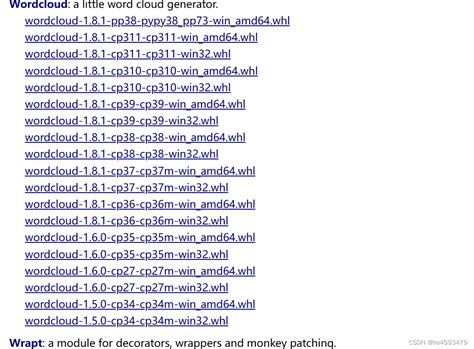 如何在jupyter中加装词云库 jupyter安装wordcloud库 csdn博客