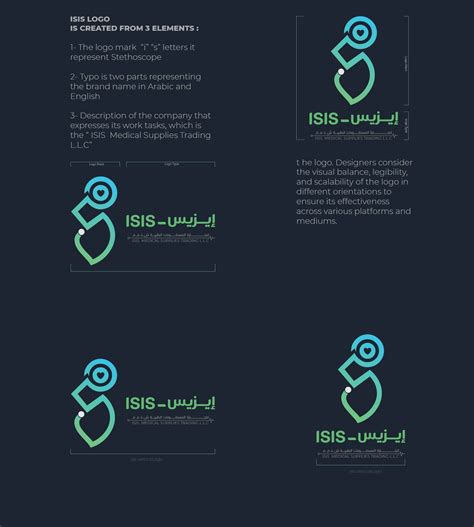 Isis Logo Design And Brand Identity Guidelines Images Behance