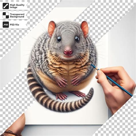 Psd De Obra Arte Realista Ratas 2 000 Plantillas Psd Gratuitas De