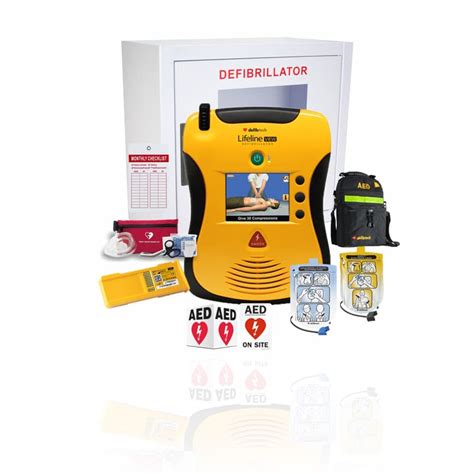 Refurbished Defibtech Lifeline View Aed School Package Calmed
