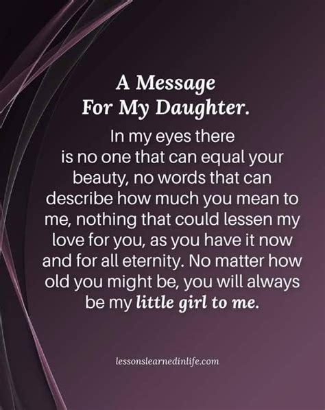 Letter To My Daughter
