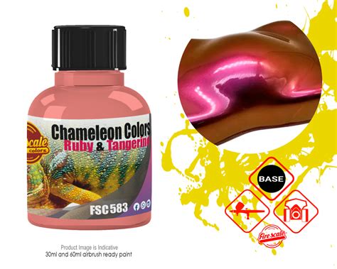 Ruby And Tangerine Chameleon Dmodelkits