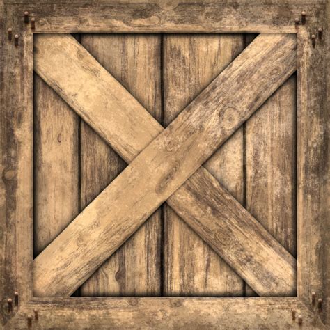 Wooden Crate Texture Seamless