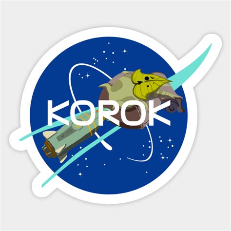 Korok Space Program Korok Sticker Teepublic