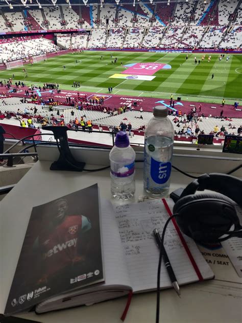 James Datson On Linkedin Another Match Over At The London Stadium Just Checking My Notes Before…