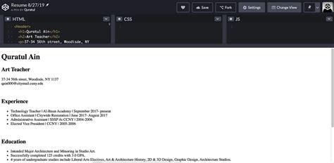 Codepen Assignment By Quratul Ain Medium