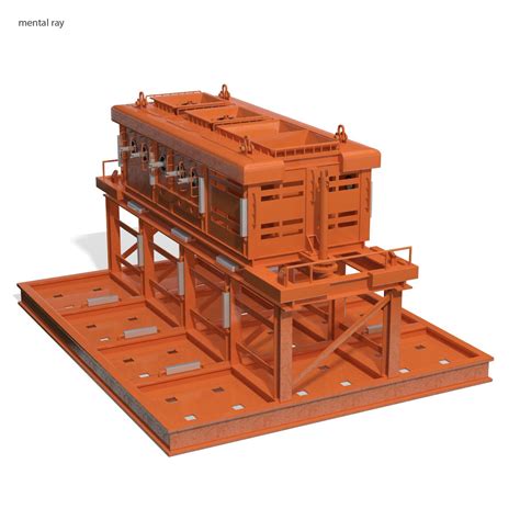 Subsea Sdu Unit 3d Model 129 3ds Max Free3d