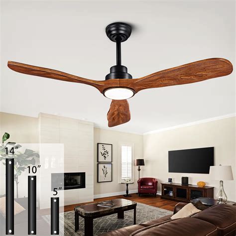 Ceiling Fans With Lights And Remote 52 Inch Unique Wood Ceiling Fan