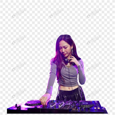 Girl Dj Png