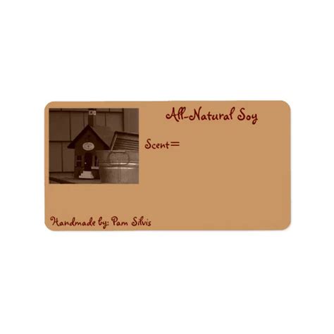 Primitive Design Label Zazzle