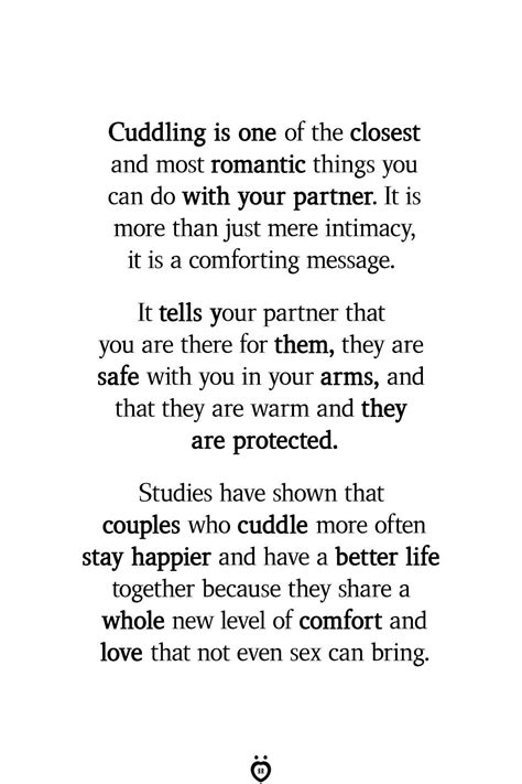 Cuddling Sayings
