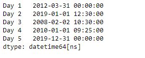 Python Pandas Series Dt Is Year Start GeeksforGeeks