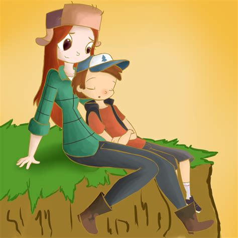 Dipper And Wendy By Dhraca15 On Deviantart