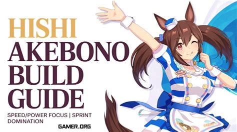 Hishi Akebono Build Guide 2025 Speed And Power Stats That Win
