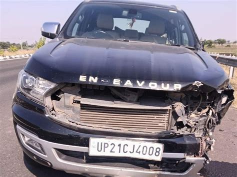 Accident On Ujjain Garoth Four Lane Person Died उज्जैन गरोठ फोरलेन